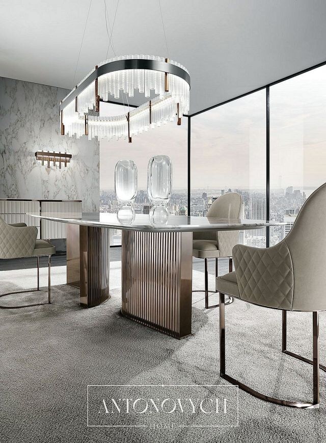 Столовая группа Tiffany DV Home – Элитная мебель из Италии